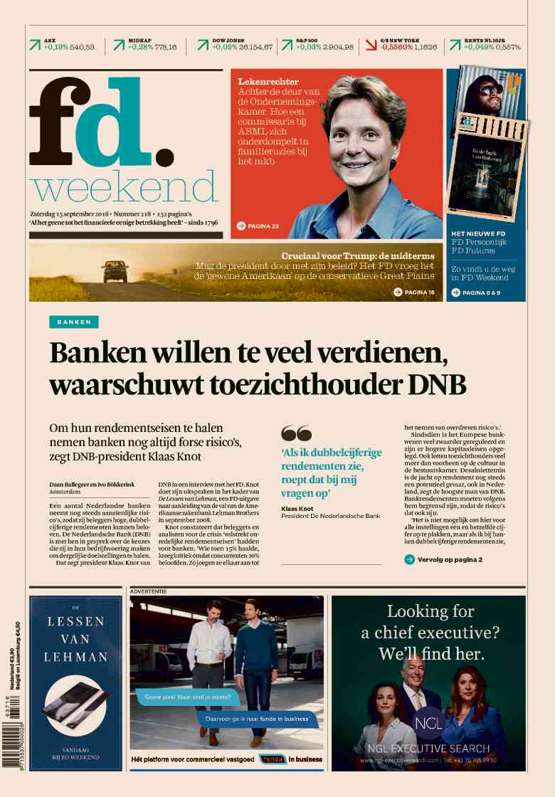 Krant | Het Financieele Dagblad