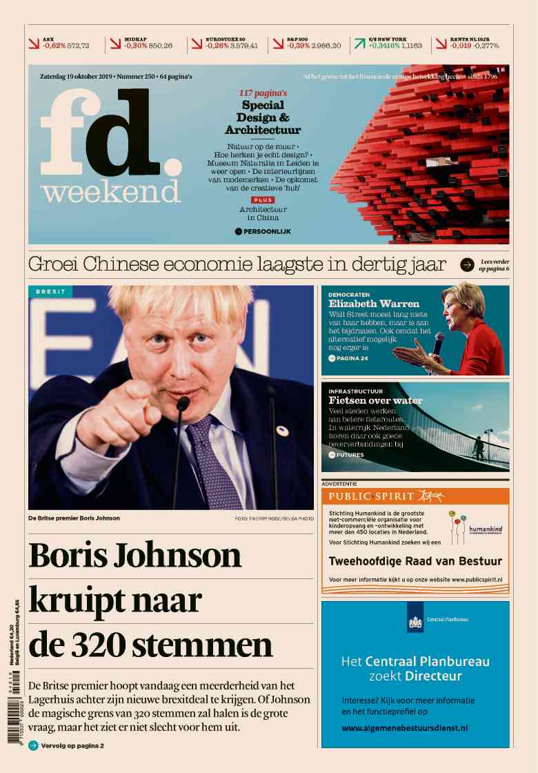 Krant | Het Financieele Dagblad
