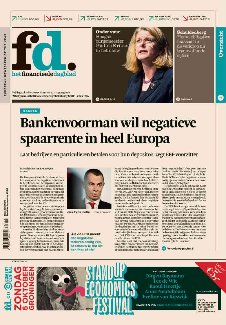 Krant | Het Financieele Dagblad