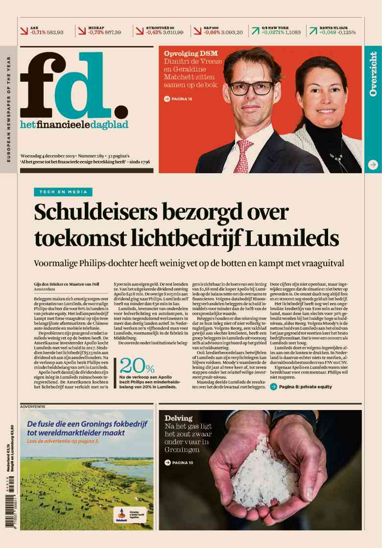 Krant | Het Financieele Dagblad