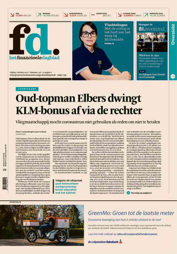 Krant | Het Financieele Dagblad