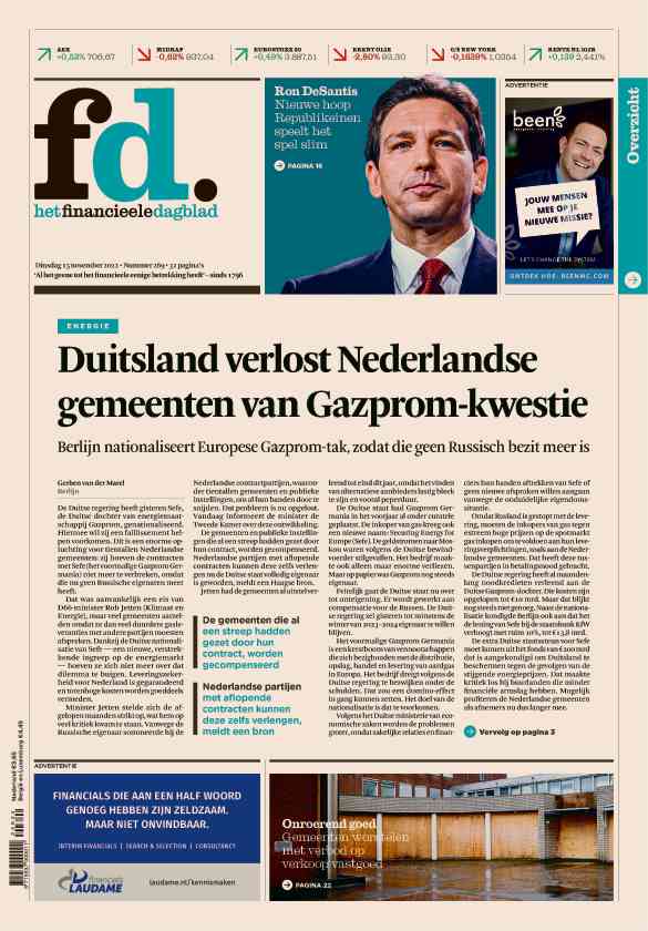 Krant | Het Financieele Dagblad
