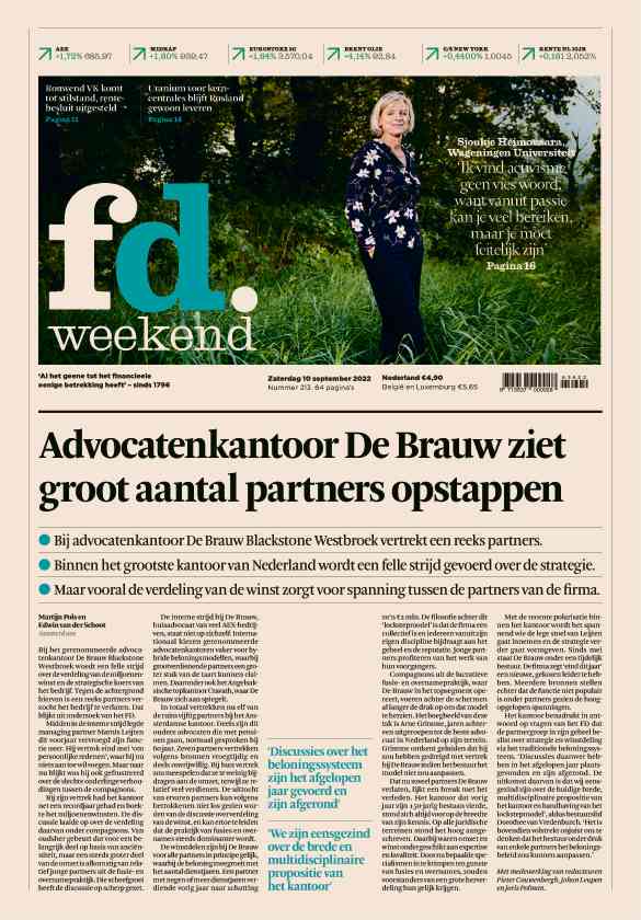 Krant | Het Financieele Dagblad