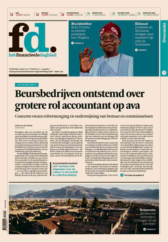 Krant | Het Financieele Dagblad