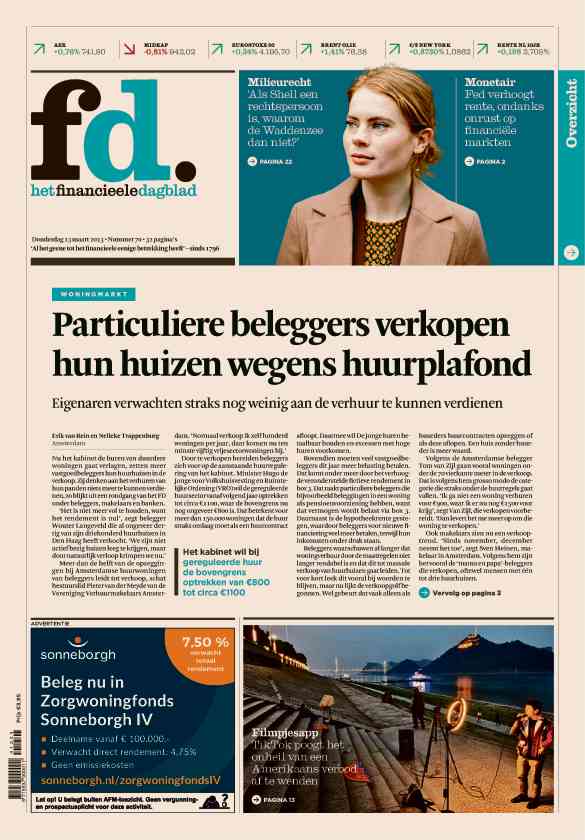Krant | Het Financieele Dagblad
