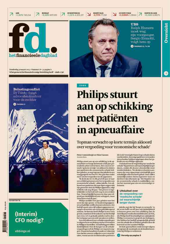 Krant | Het Financieele Dagblad