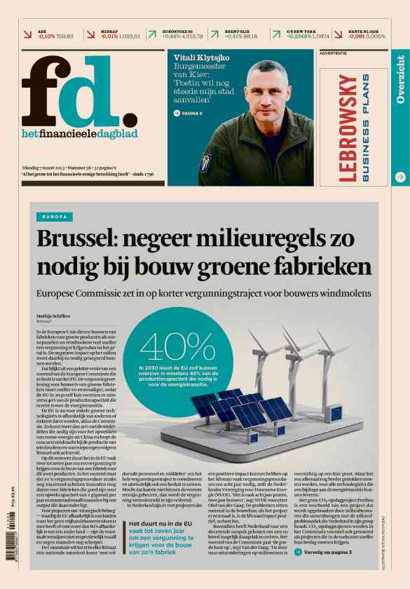 Krant | Het Financieele Dagblad