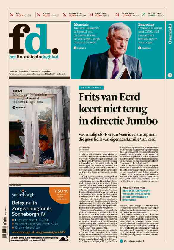 Krant | Het Financieele Dagblad