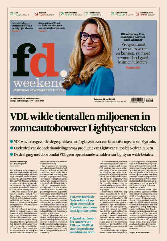Krant | Het Financieele Dagblad