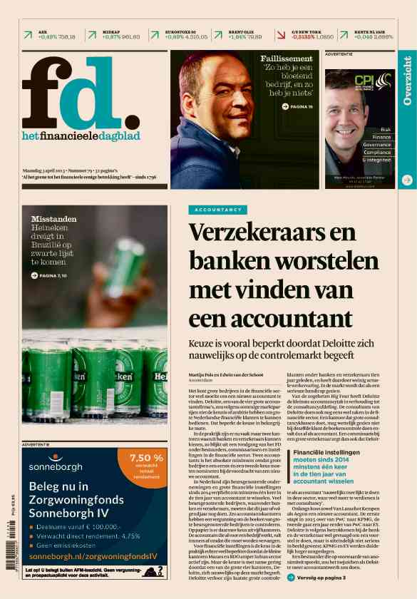 Krant | Het Financieele Dagblad